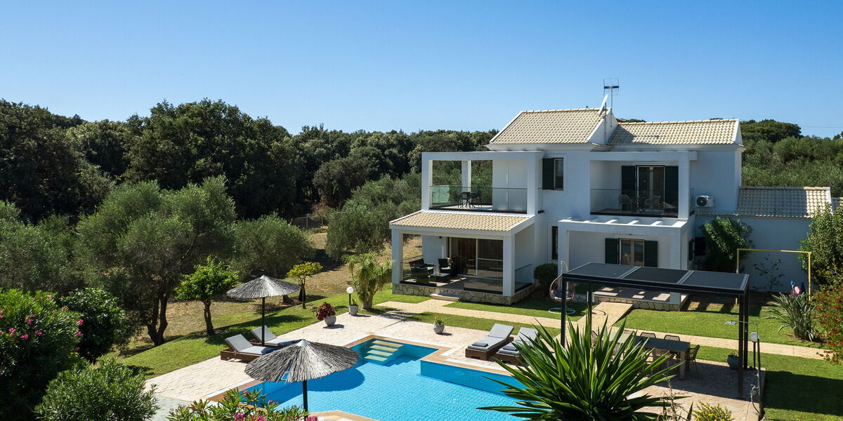 Villa Carreta, Luxe Vakantiehuis in Chalikoúnas, Ionische Eilanden voor ...